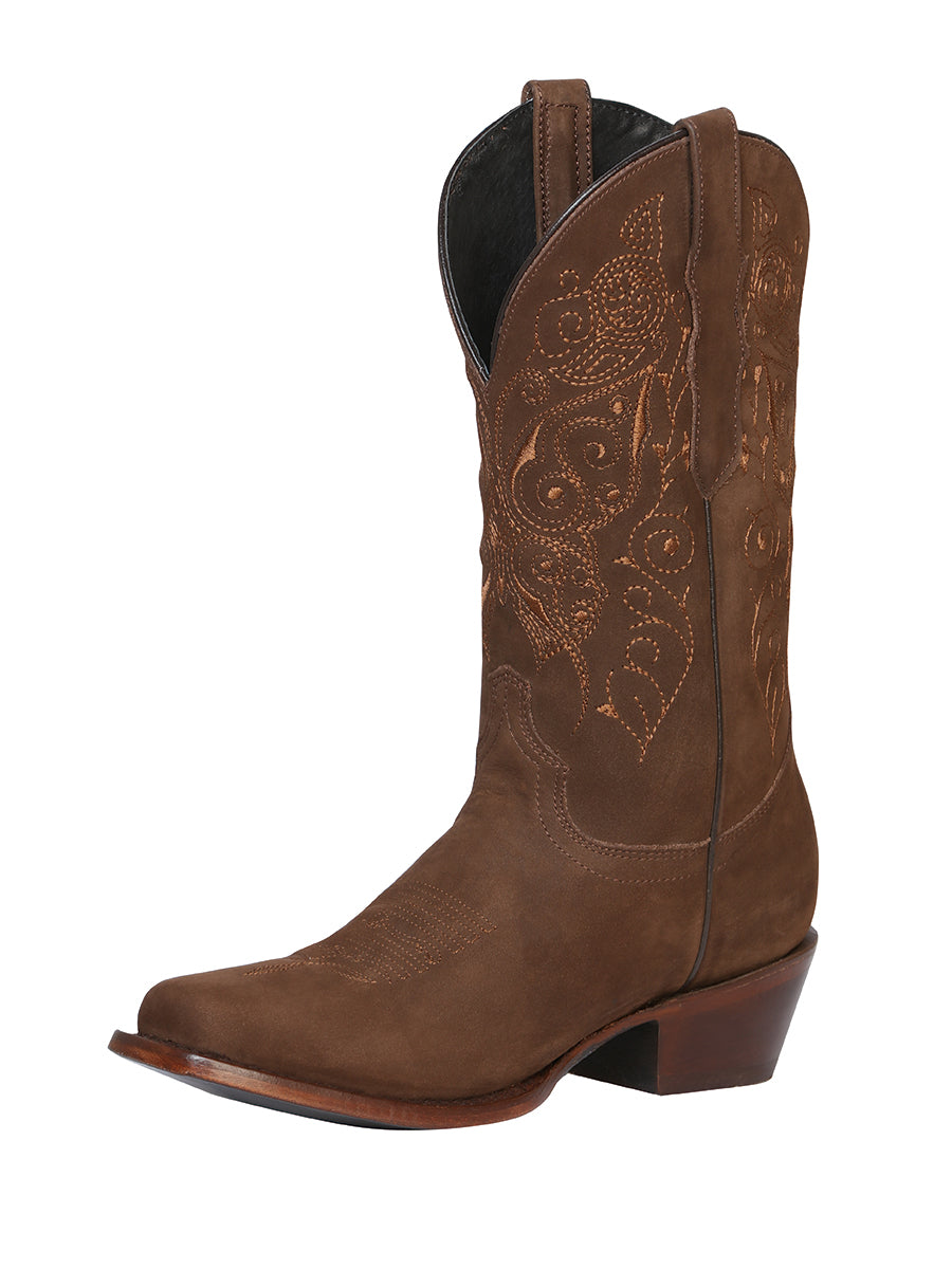 El General Womens Rodeo Boot Limited Edition - Nobuck Camel 122488 – Botas Juarez